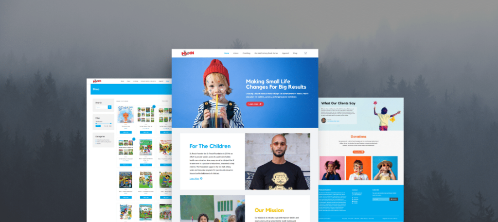 Best Website design for Children's Book Series - Obzsar